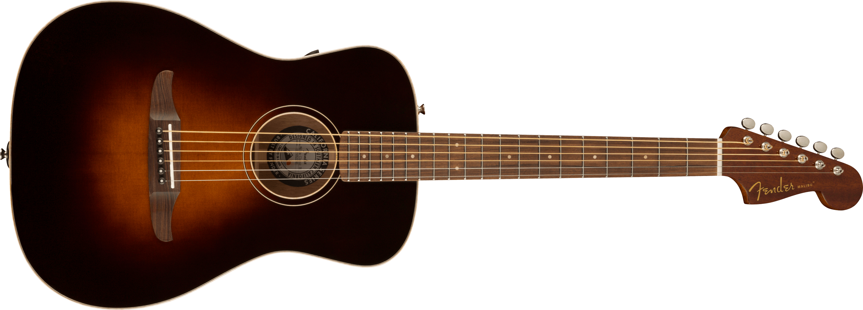 Limited Edition Malibu™ Classic, Target Burst – Fender