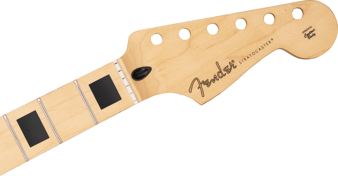 Player Series Stratocaster® Neck w/Block Inlays, 22 Medium Jumbo Frets ...