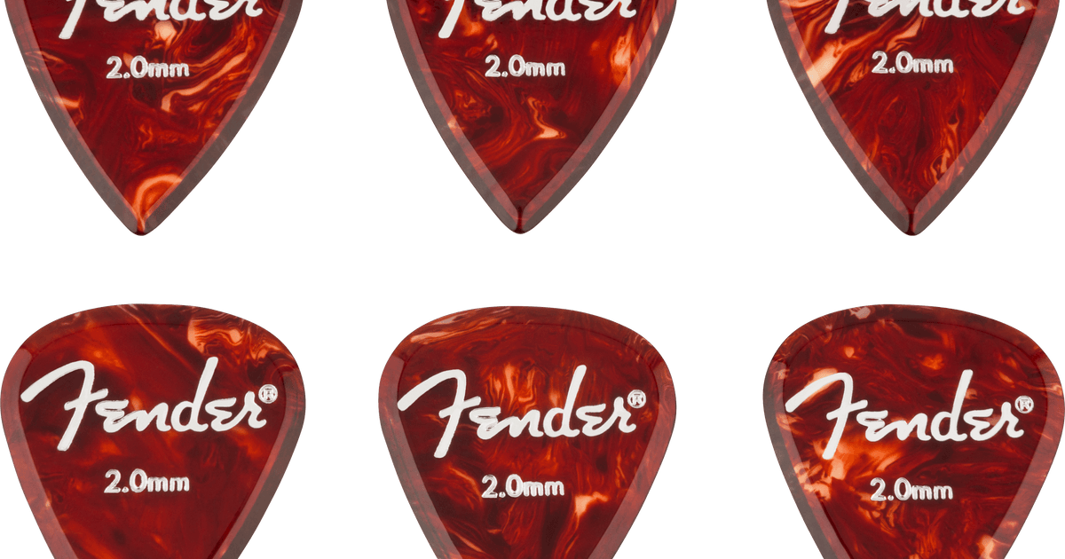 Aero Acrylic Picks – Fender